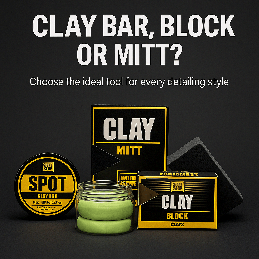 Clay Bar, Block & Mitt Guide – Paint Decontamination Tools | Work Stuff